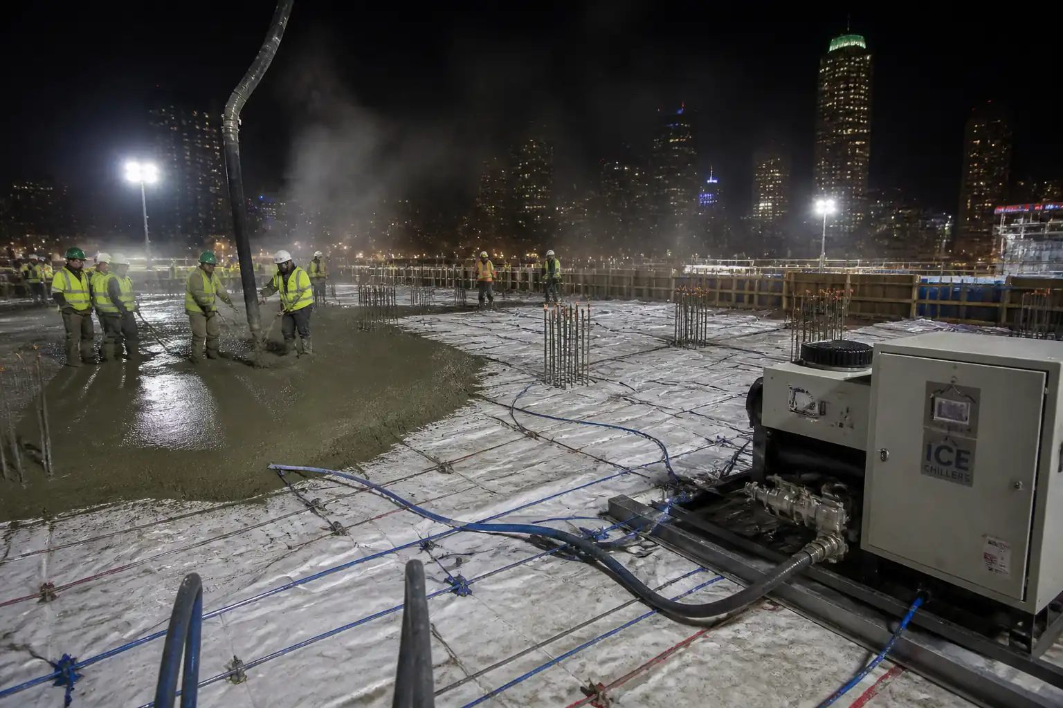ITP: Thermal Control of Mass Concrete (Pre/Post-Cooling, Insulation ...