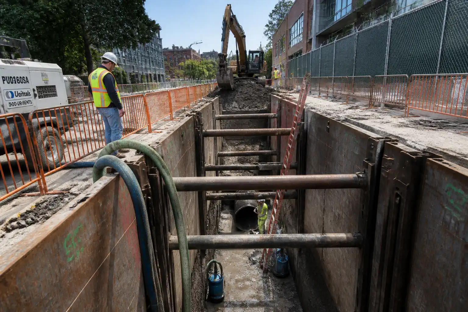 ITP: Deep Trench Excavation and Temporary Shoring for Stormwater ...